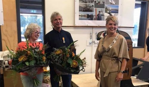Rob en Wilma van Roessel onderscheiden – WaterSportvereniging Heeg
